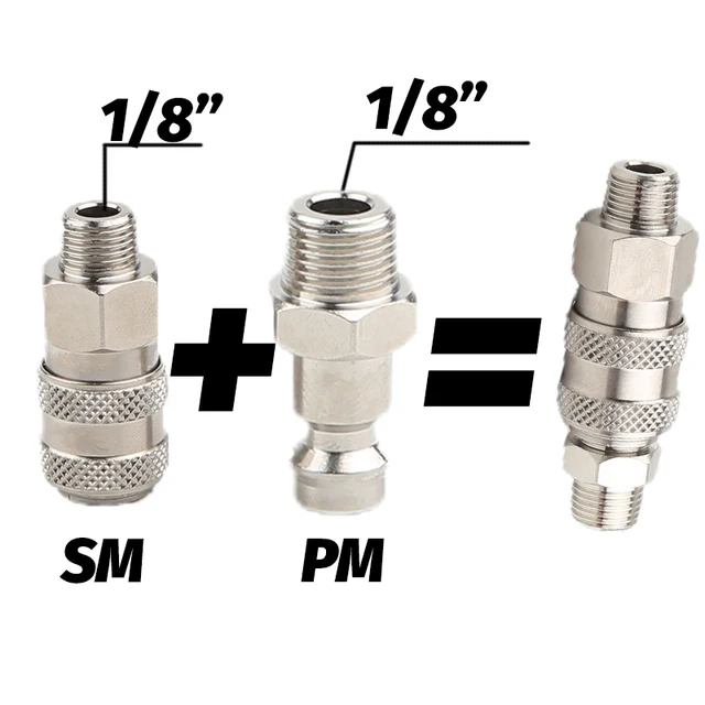 European Standard EU Euro Type Pneumatic Fitting Quick Coupling ...