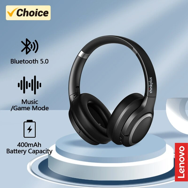 Original Lenovo Th40 Stereo Wireless Bluetooth Earphones Sports ...