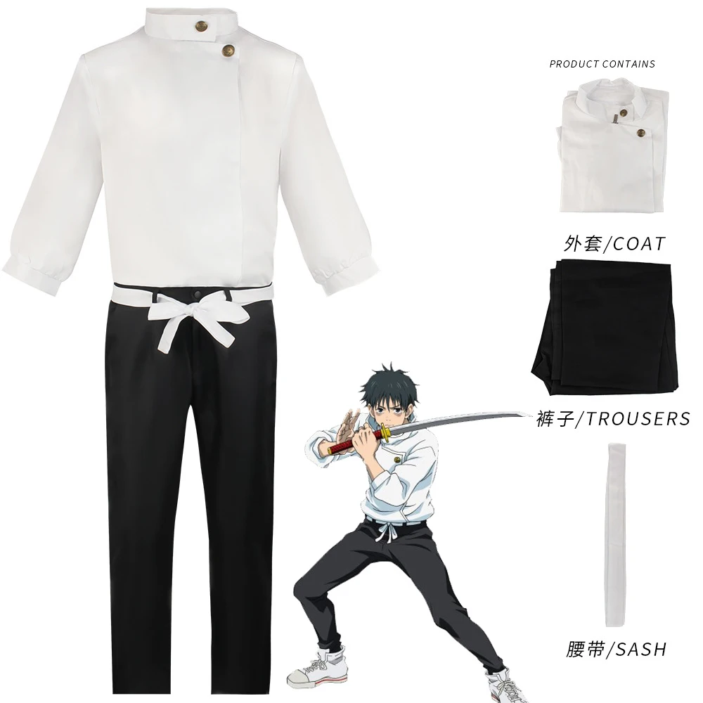 Anime-Jujutsu-Kaisen-Yuta-Okkotsu-Cosplay-Costume-Men-Women-Halloween ...