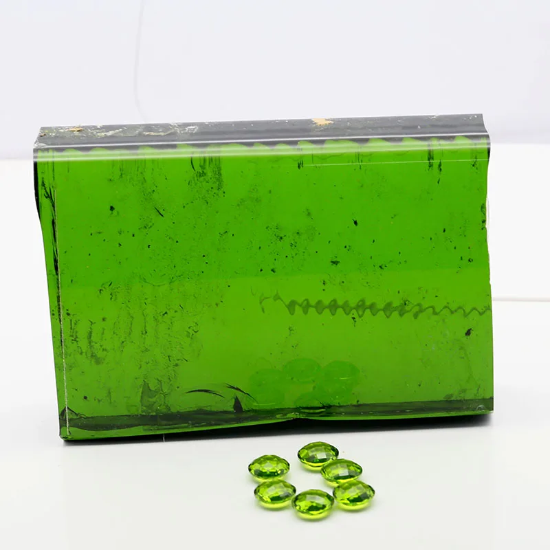 1-KG-Synthetic-Glass-Raw-Material-Green-Uncut-Glass-Rough-Stone-For ...