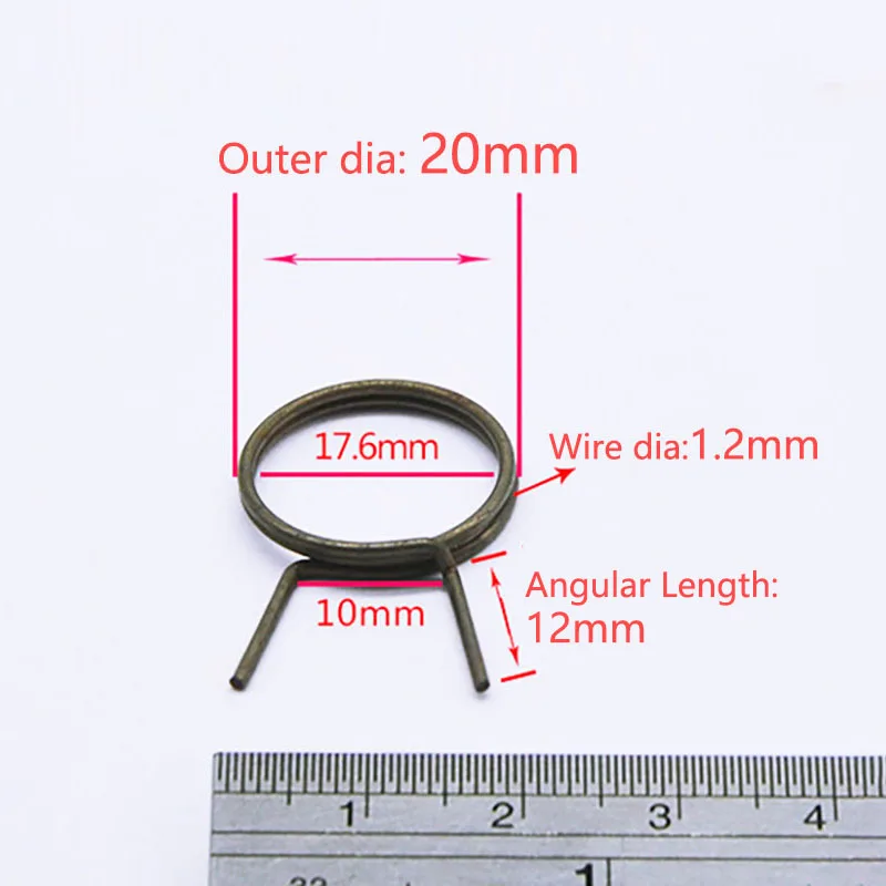 1-2x20x12mm-Anti-theft-Door-Lock-Torsion-Springs-Repaired-Metal-Coil ...