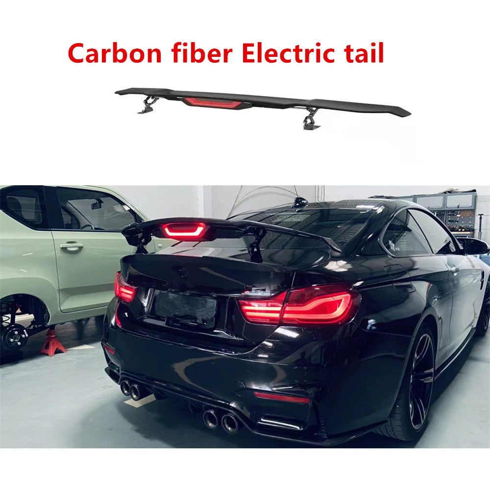 Carbon Fiber Electric Tail For Bmw Benz Mustang Toyota Honda Chevy ...