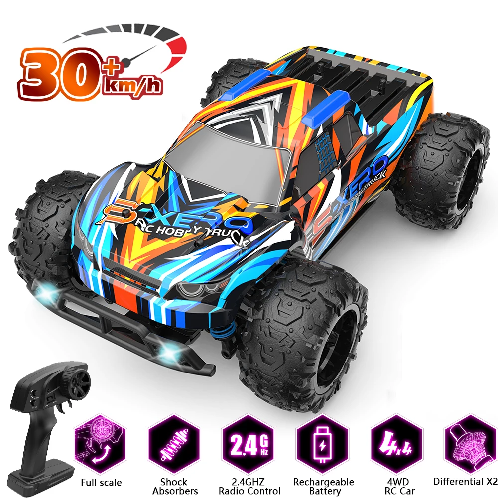 ENOZE 8600E 1:22 RC Car 2.4G Remote Control 4WD Offroad Race Car 30KM/H ...