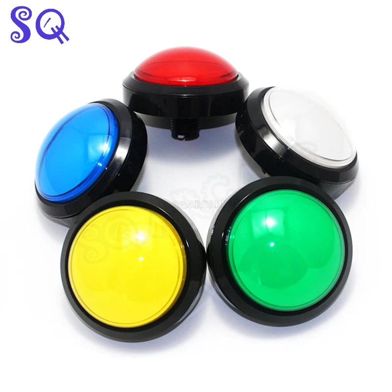 100mm-Arcade-Push-Button-Led-Microswitch-Music-Game-Illuminated-12v ...