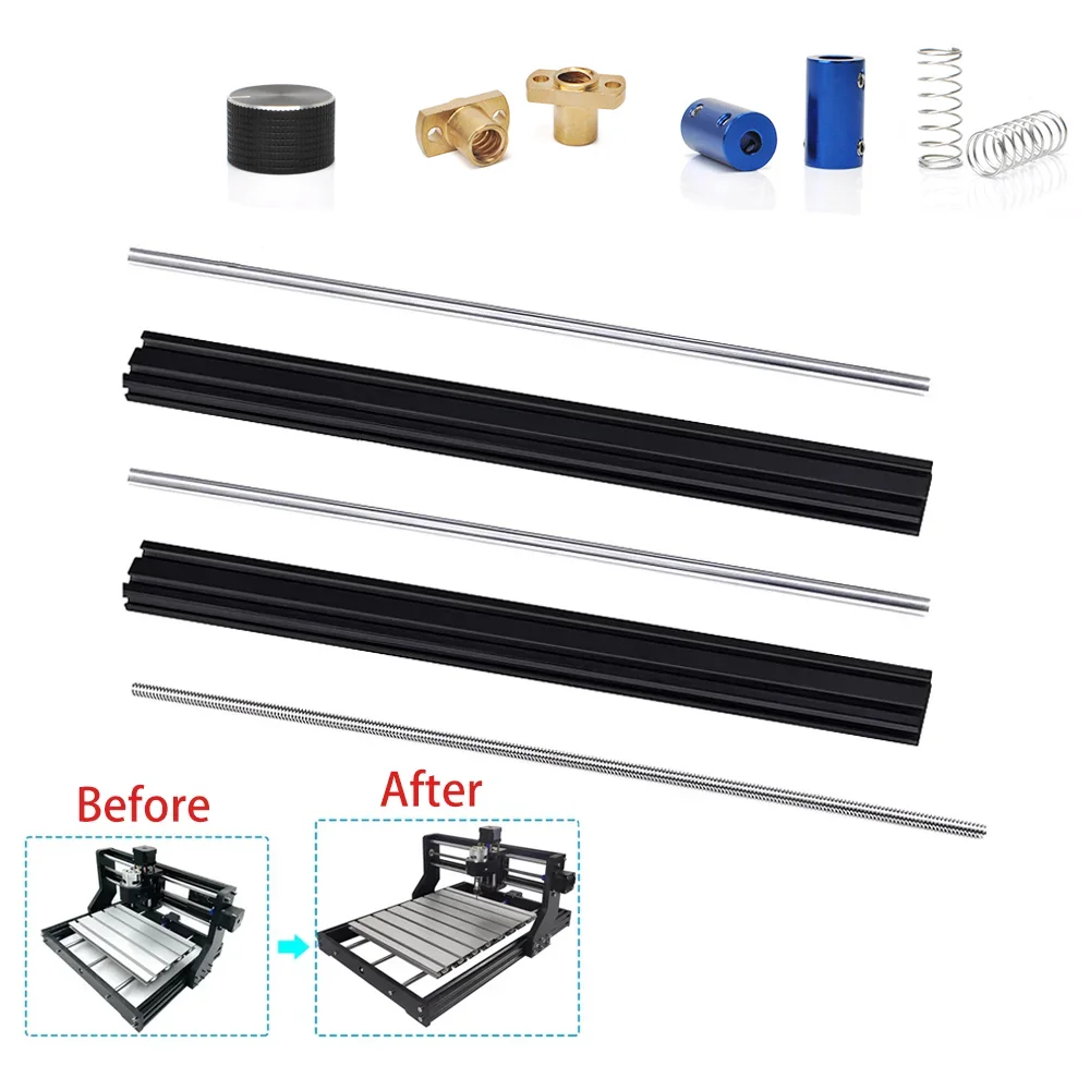 CNC-3018-Pro-Upgrade-Kit-Y-Axis-Extension-Kit-for-3018-to-3040-CNC ...