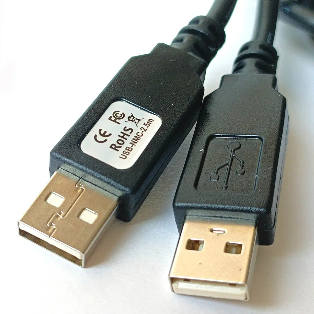 USB-USB UART USB Files Mover Crossover NMC Null Modem Cable USB-NMC-2 ...