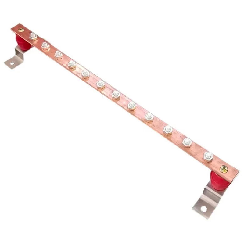 Machine-room-grounding-busbar-Cabinet-grounding-copper-connector-4-25 ...