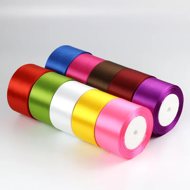 White-Satin-ribbon-5cm-23M-Roll-for-wedding-hotel-event-decoration-DIY ...