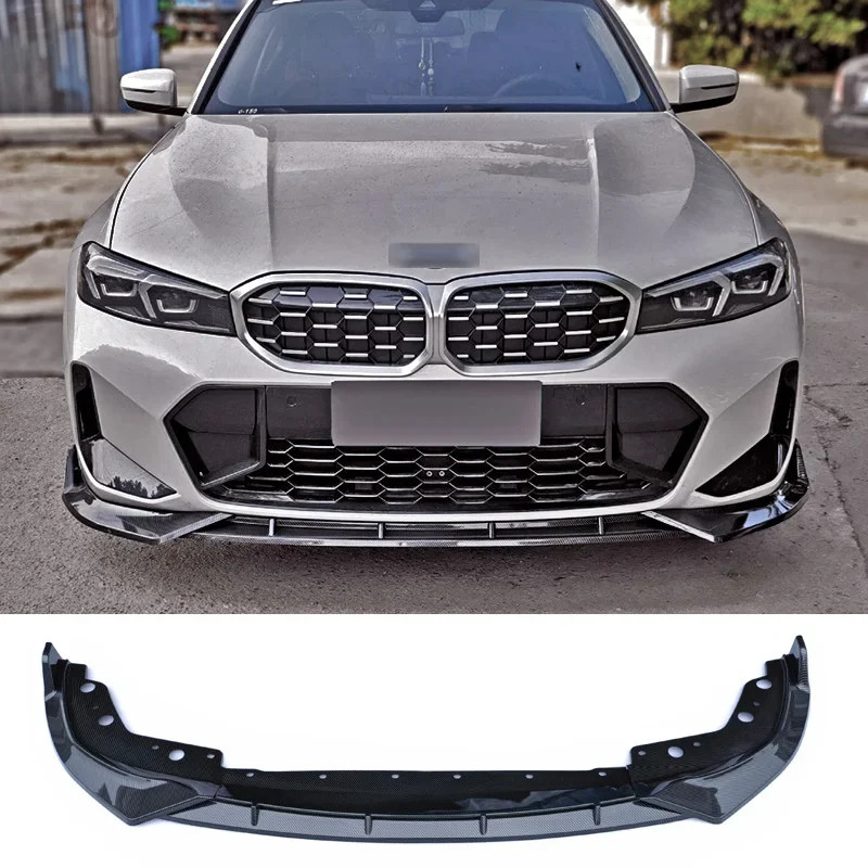 3 Series Splitter for BMW G20 320d 330i M340i 2023 Front Skirts Black ...