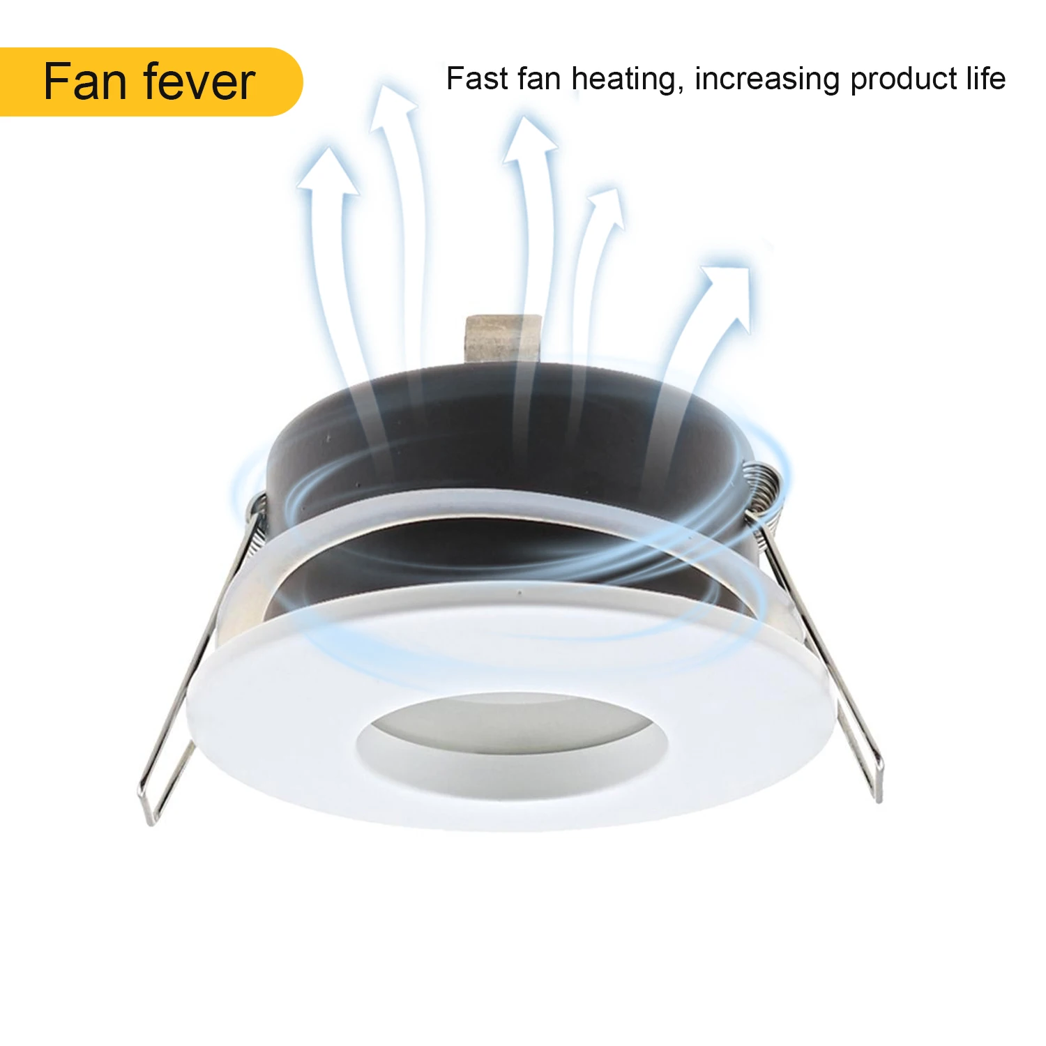 4pcs-GU10-Recessed-Downlight-MR16-IP65-Waterproof-Spot-Lights-Frame-LED ...