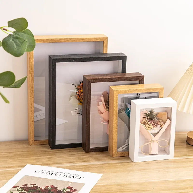 3D-Wooden-Picture-Frames-Depth-3cm-5cm-Dried-Flower-Specimen-Holder ...