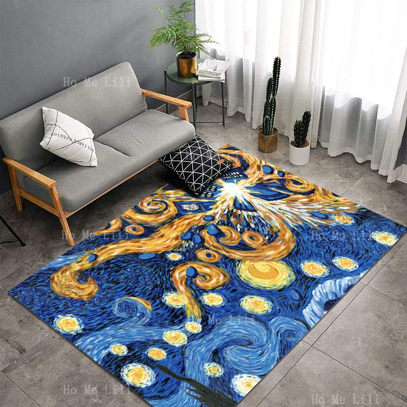 Starry Night Van Gogh Tardis