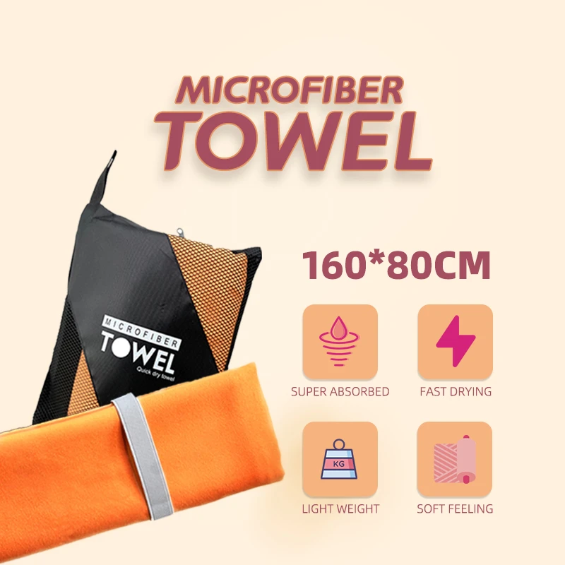 Sports Quick Dry Towel Microfiber Towel Travel & Sports &Beach Towel ...