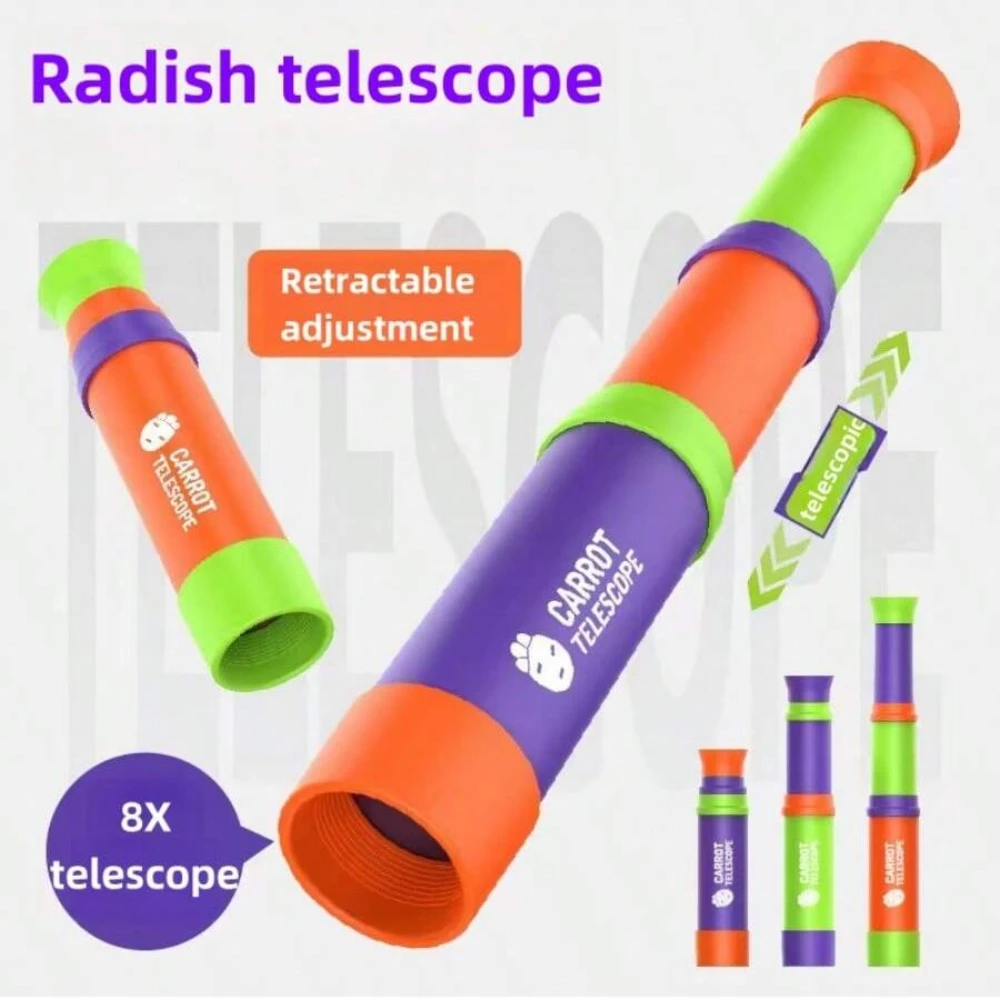 Radish-Telescope-8x-Telescope-Retractable-Monocular-3-section-Length ...
