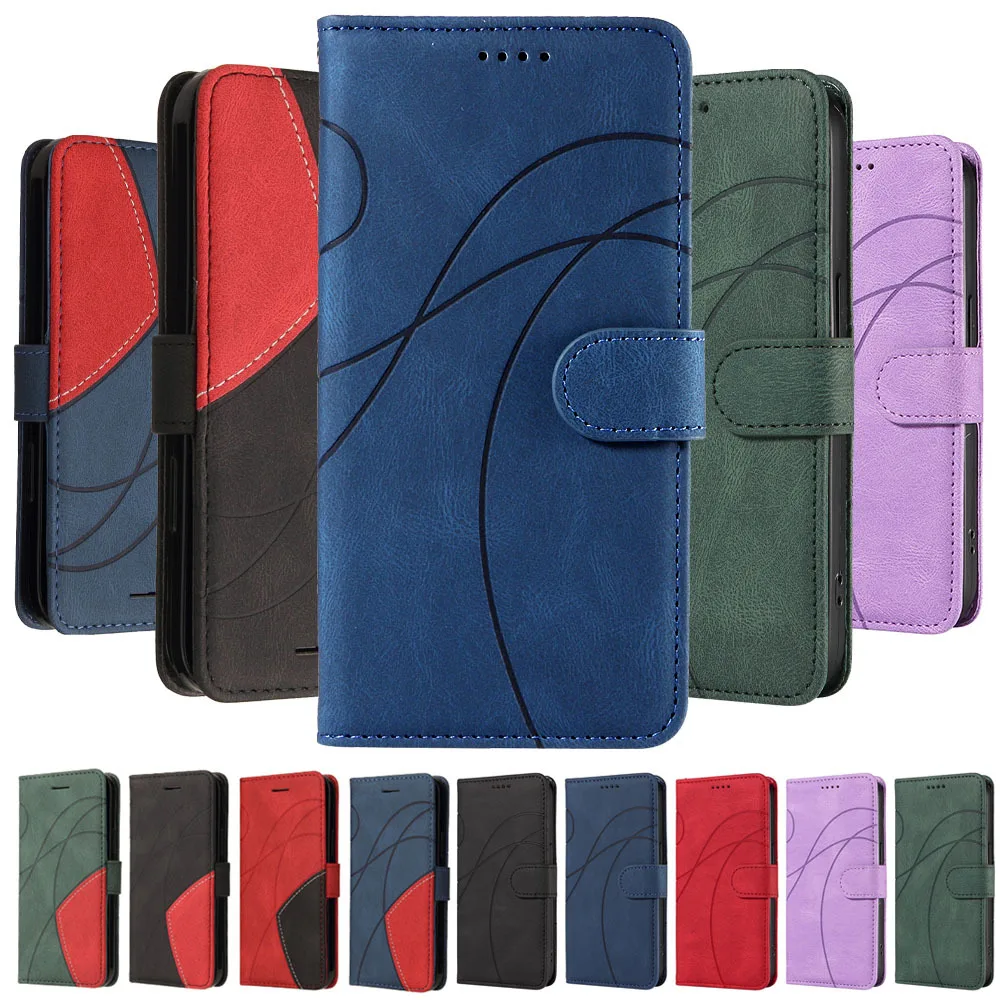 Luxury-Line-Leather-Phone-Case-For-Xiaomi-Redmi-Note-11-11S-12-12S-Pro ...