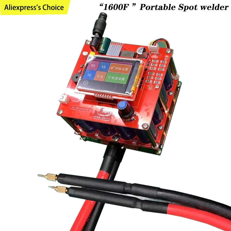 5.4v 1600f Portable Spot Welder Equipment Semi-automatici Capacitor ...