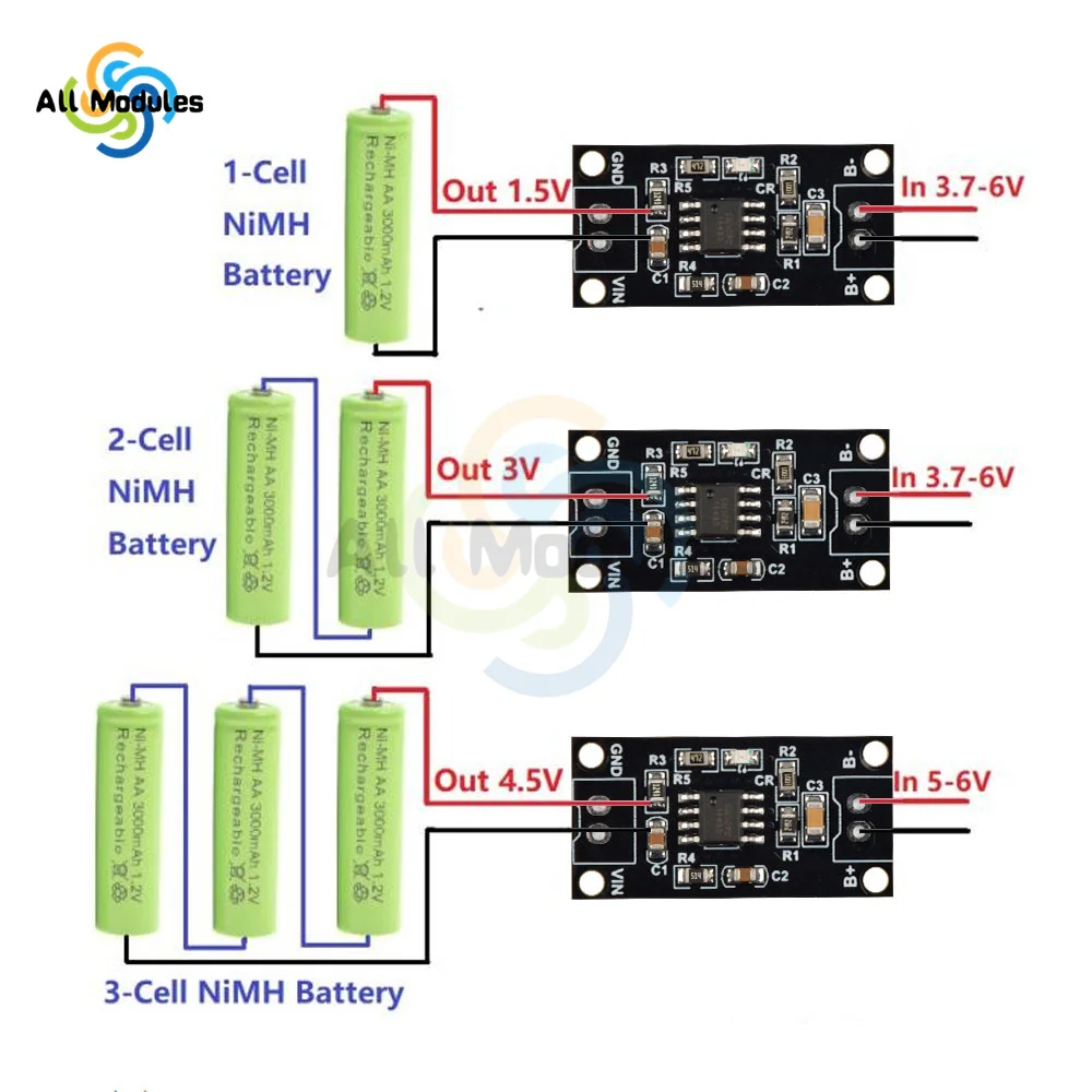 1S-2S-3S-NiMH-Rechargeable-Battery-Charger-Charging-Module-Board-1A ...