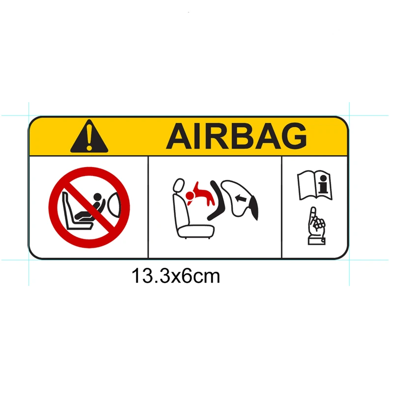 Personality-Customization-Airbag-Car-Stickers-Waterproof-Vinyl-Decal ...