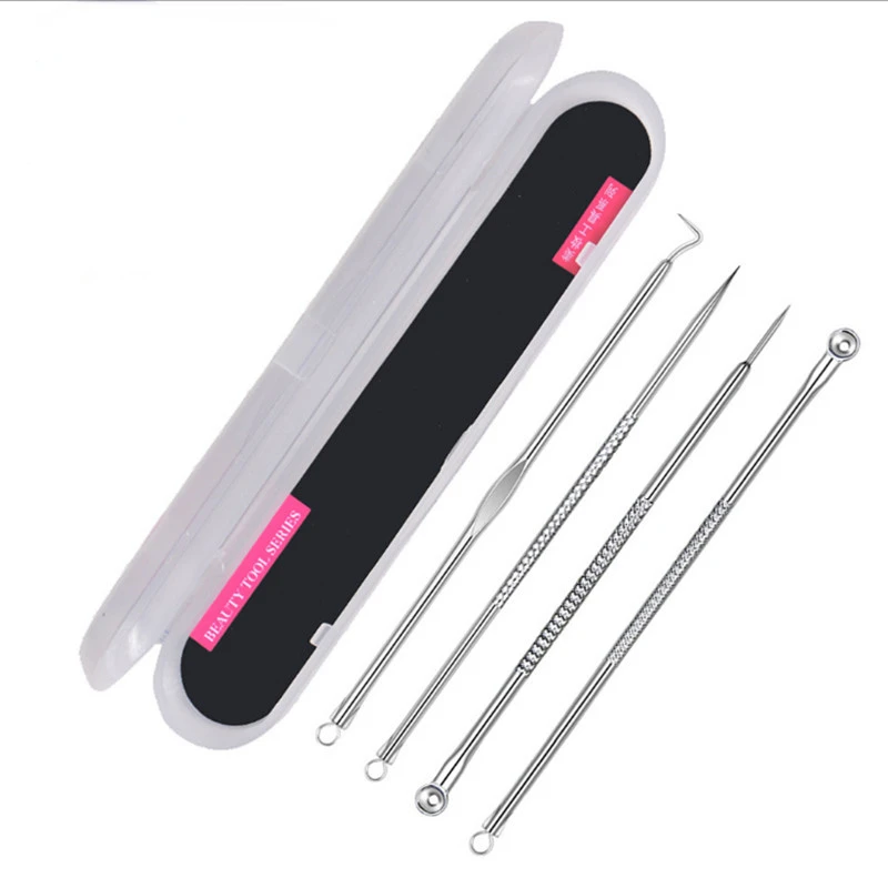 Dighealth-4PCS-Stainless-Steel-Blackhead-Remover-Extraction-Pimple ...