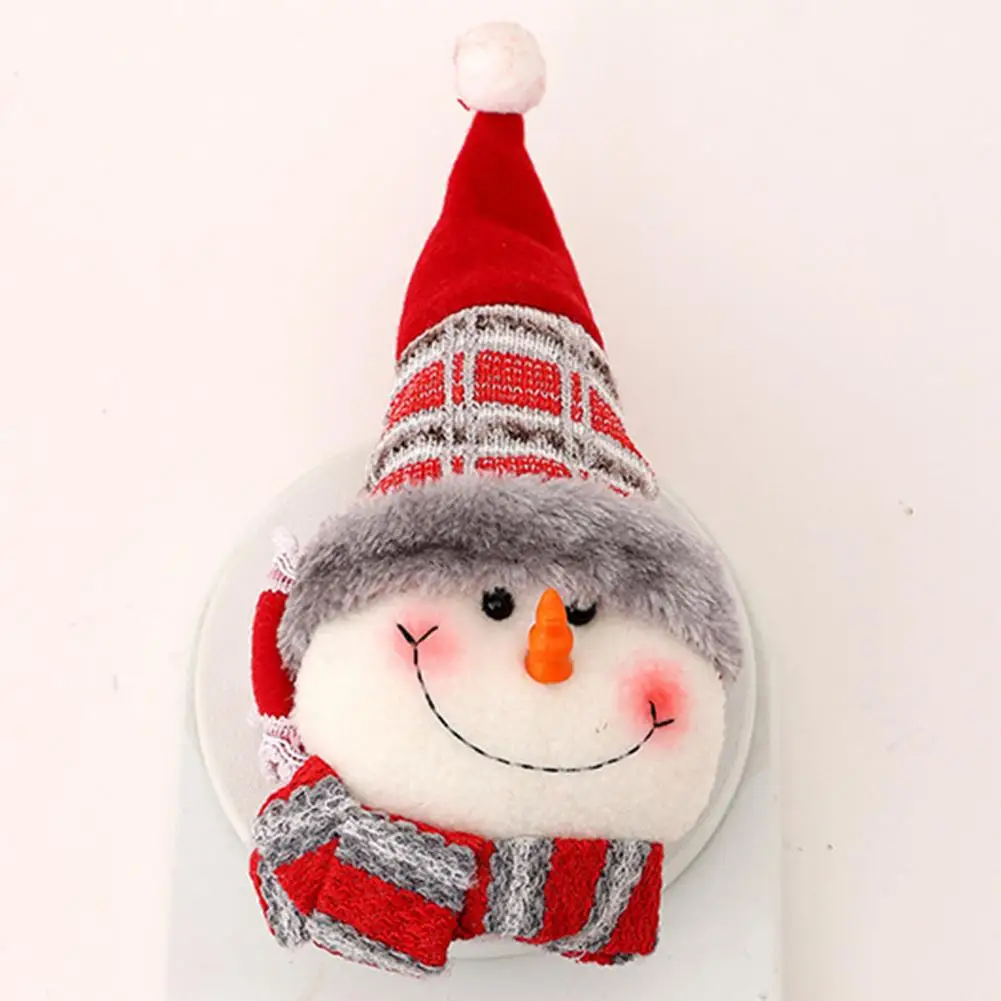 Christmas Curtain Buckles Snowman Curtain Tiebacks Festive Christmas ...