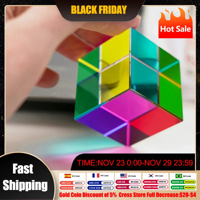 1pcs-Magic-Prism-Cube-30-40-50-60-mm-Hexahedral-Crystal-Magic-Cmy-Cube ...