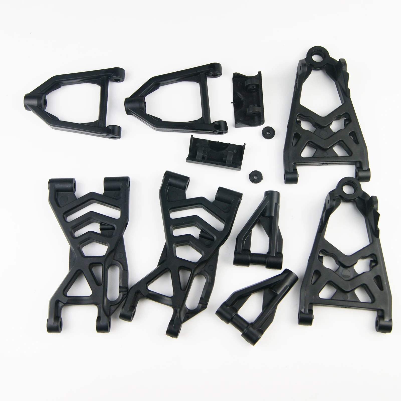 Plastic-Upgraded-Reinforced-A-Arm-Set-Front-Rear-Suspension-for-1-5-HPI ...