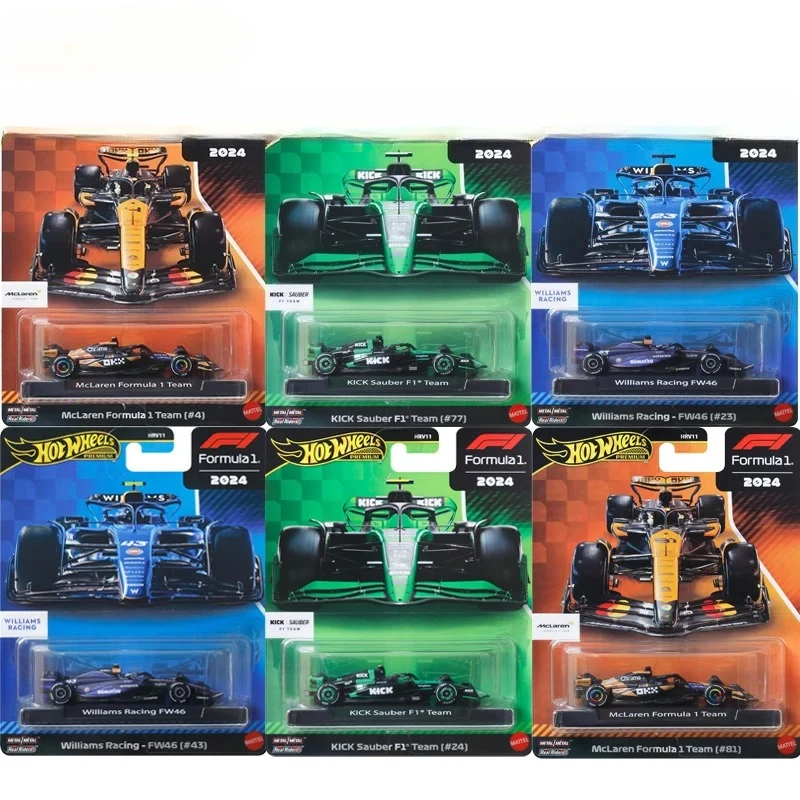 Original Hot Wheels Premium Car 1/64 Fórmula 1 2024 Série McLaren ...