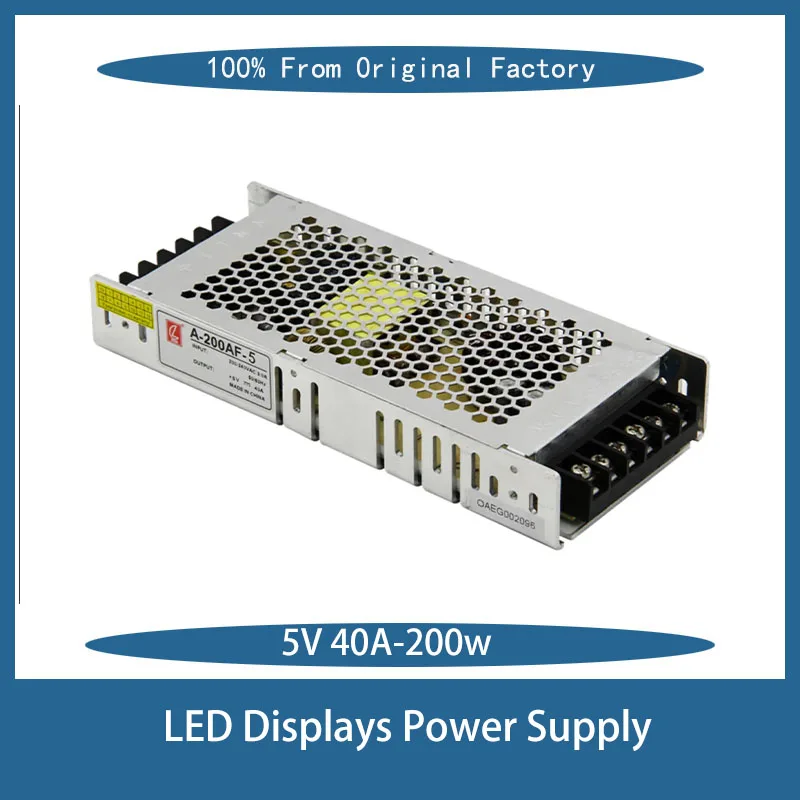 A-200AF-5-Chuanglian-LED-Displays-Power-Supply-5V40A-Low-Profile-LED ...