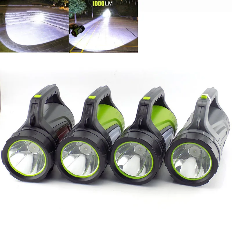 5types powerful LED flashlight flash light side hand torch lamp night ...