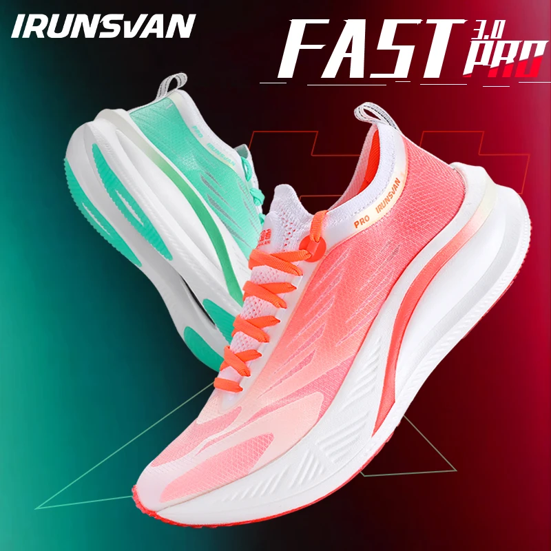 IRUNSVAN-Full-Palm-Carbon-Board-Professional-Marathon-Men-Running-Shoes ...