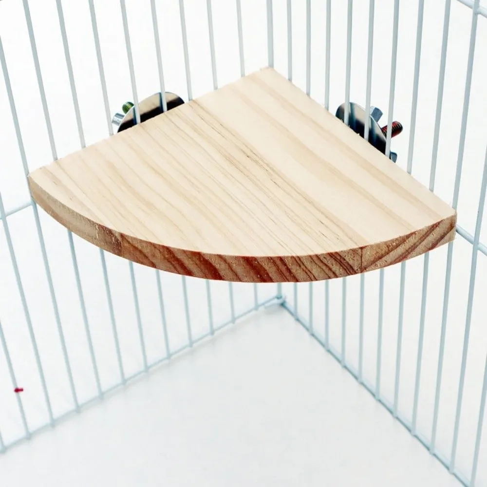 high quality Wooden Material Bird Perch Platform Assorted Sizes Fan ...