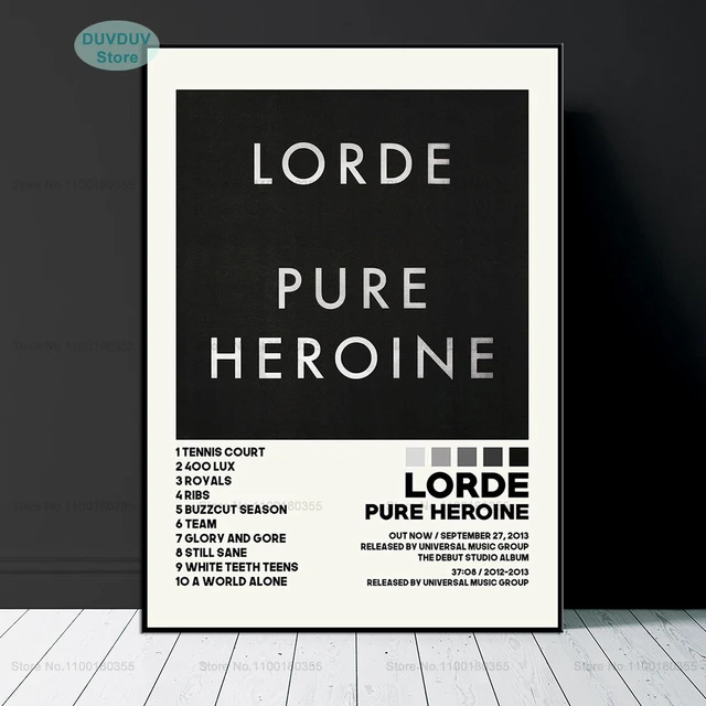 Pure Heroine Extended Album Cover
