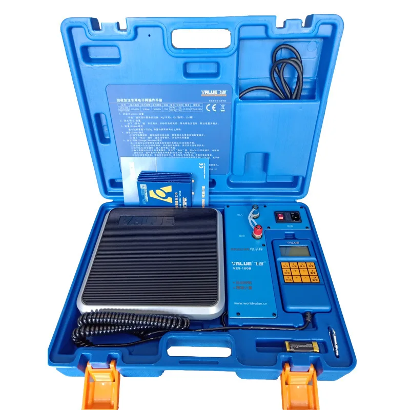 VES-50A/100B Manual Refrigerant Recovery Electronic Balance High ...