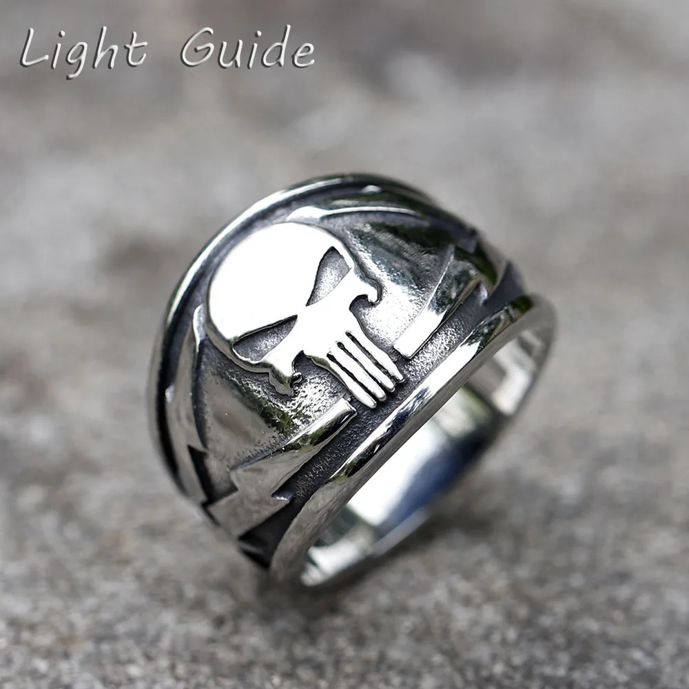 2022-NEW-Men-s-316L-stainless-steel-rings-Punisher-skeleton-mask ...