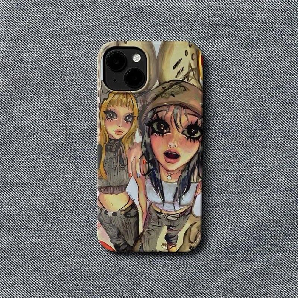 Fashion-Cool-Rock-Girl-Cute-Phone-Case-For-iPhone-15-14-13-Pro-Max-11 ...