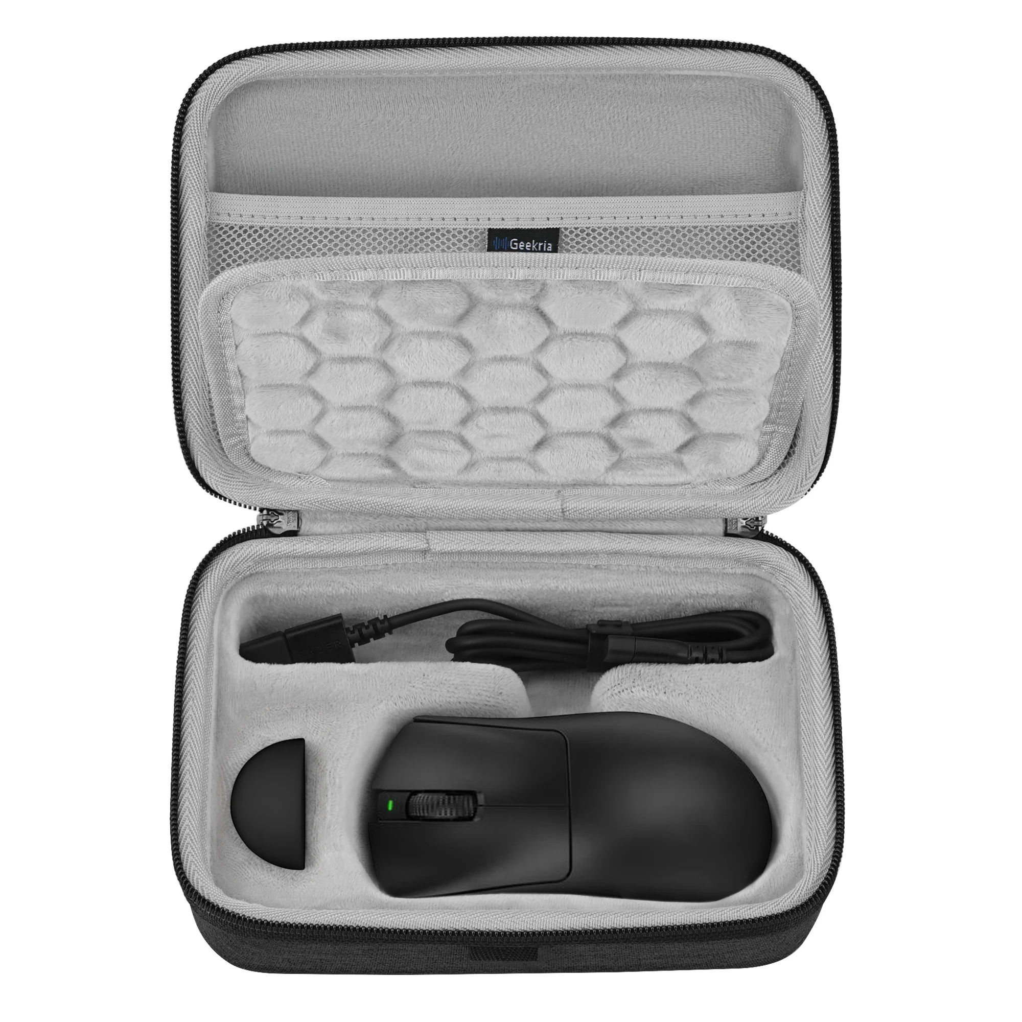 Geekria Estuche de transporte para ratón, compatible con Razer ...