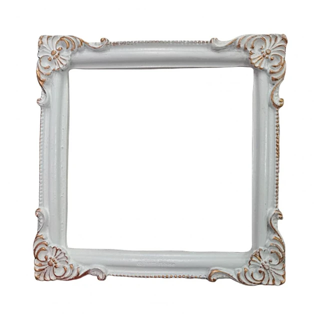 White Ornate Frame Png