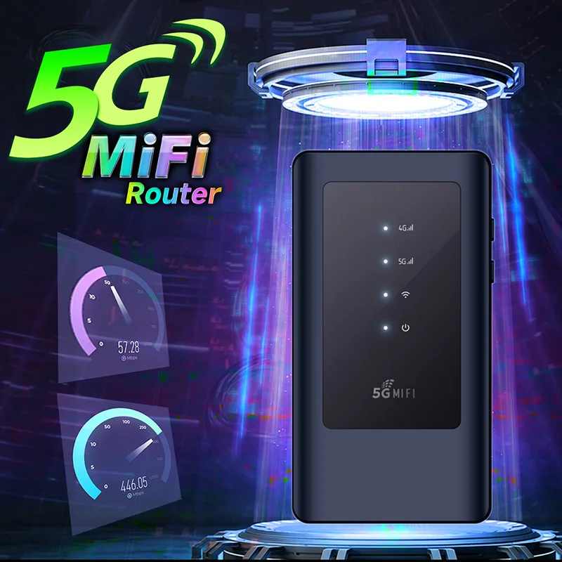 Chaneve-MiFi-Mobile-Modem-5G-sim-card-Wifi-Router-Poket-WiFi5-Dual-Band ...