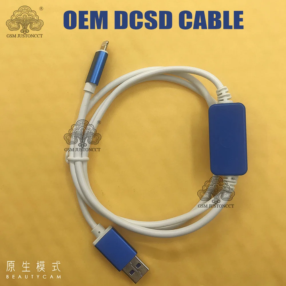 Câble USB - RNCYN - DCSD - iPhone 7/7P/8/8P/X - Écran violet - Blanc ...