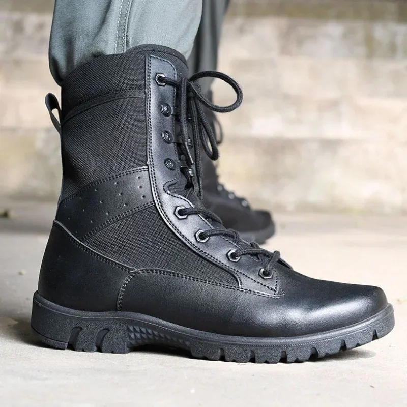 Outdoor-Spring-autumn-Ultra-light-Authentic-Combat-Boots-Breathable ...