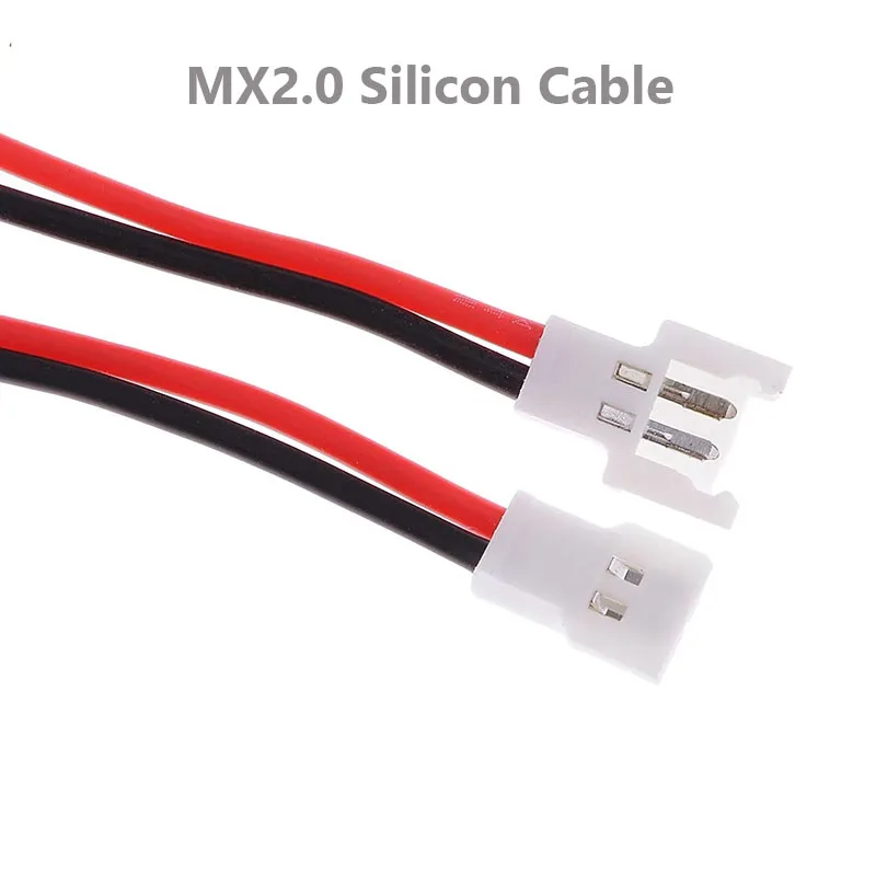10sets-MX2-0-2P-Silicon-Wire-Cable-Connector-MX-2-0mm-Plug-Male-Female ...