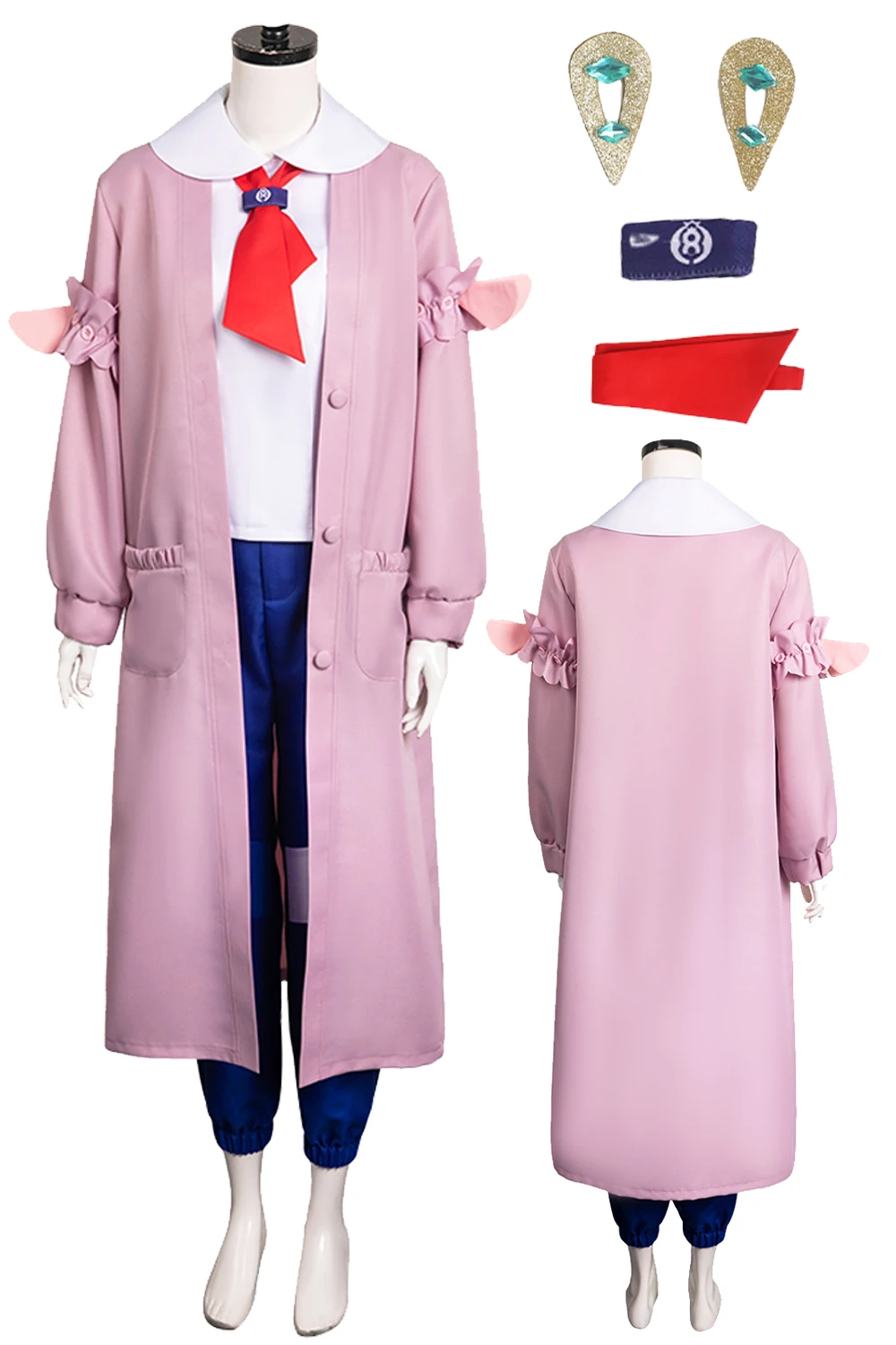 Lacey Cosplay Fantasia Anime Game Scarlet Violet Disguise Women Hair ...