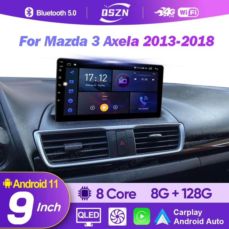 9-Inch-Multimedia-Player-For-Mazda-3-Axela-2013-2018-Carplay-Radio ...