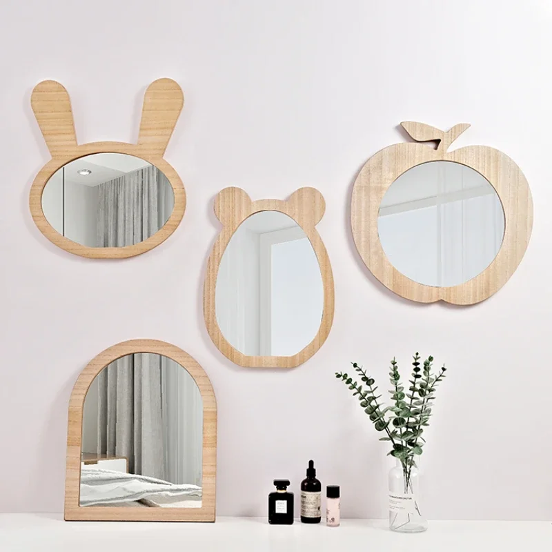 Child-Irregular-Decorative-Mirrors-Small-Adhesive-Based-Cute-Decorative ...