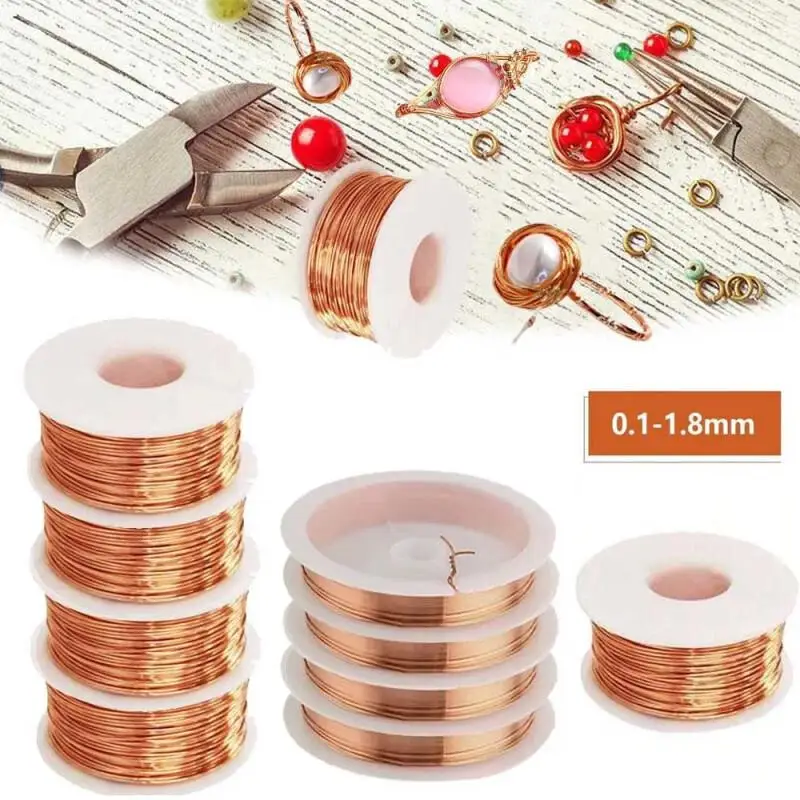 10M bare copper wire pure copper wire T2 copper coil conductive copper ...