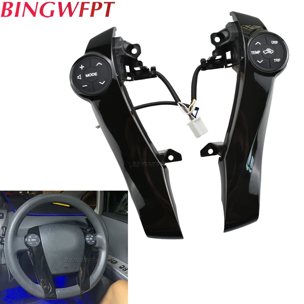 Steering Wheel Control Buttons For Toyota Prius C (US) V(US) 2012-2017 ...