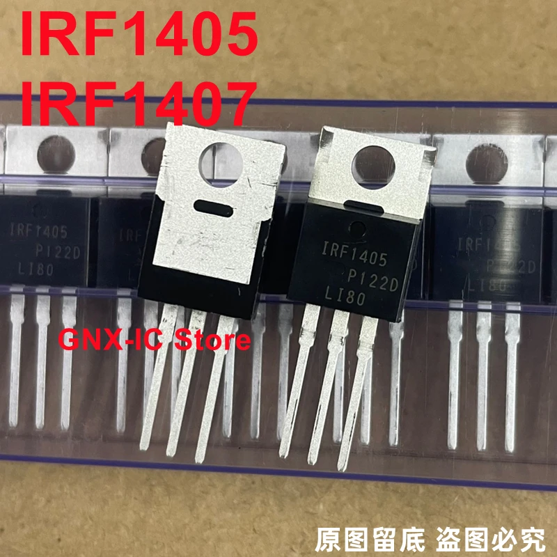 10-PCS-Lot-100-IRF1405PBF-IRF1405-IRF1405ZPBF-IRF1405Z-F1405Z-MOS-N ...