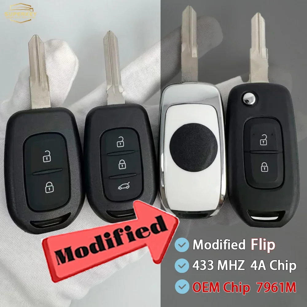 Modificado para Renault Dacia Logan 2 Sandero Lodgy Dokker Trafic Clio4 ...