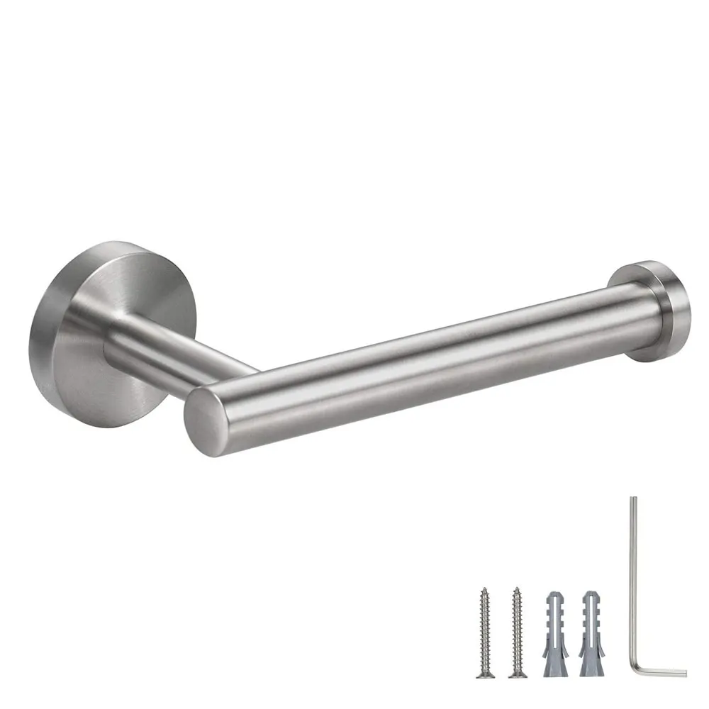 Toilet Paper Storage Holder 304 Stainless Steel Round Tissue Hanger ...