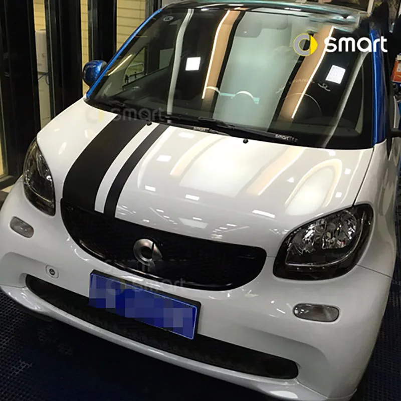 For-Smart-451-Fortwo-Smart-453-Fortwo-Forfour-Car-Hood-Covers-Vinyl ...